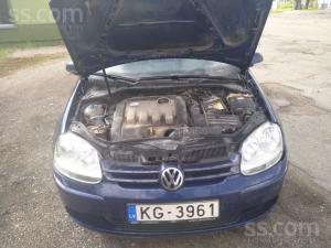 Zils Volkswagen Golf 2006 Liepāja, ar dzinēja tilpumu 1.90 L un nobraukumu 0 tūkst. km par 1600 €, foto  vietnē AUTOMOTO.COM.LV