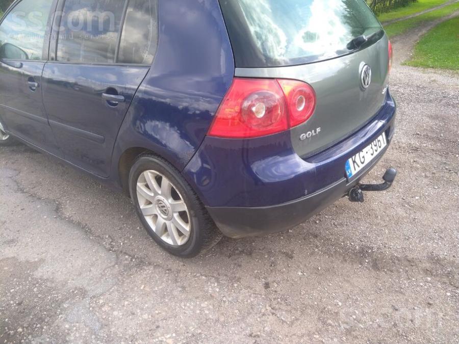 Zils Volkswagen Golf 2006 Liepāja, ar dzinēja tilpumu 1.90 L un nobraukumu 0 tūkst. km par 1600 €, foto 11 vietnē AUTOMOTO.COM.LV
