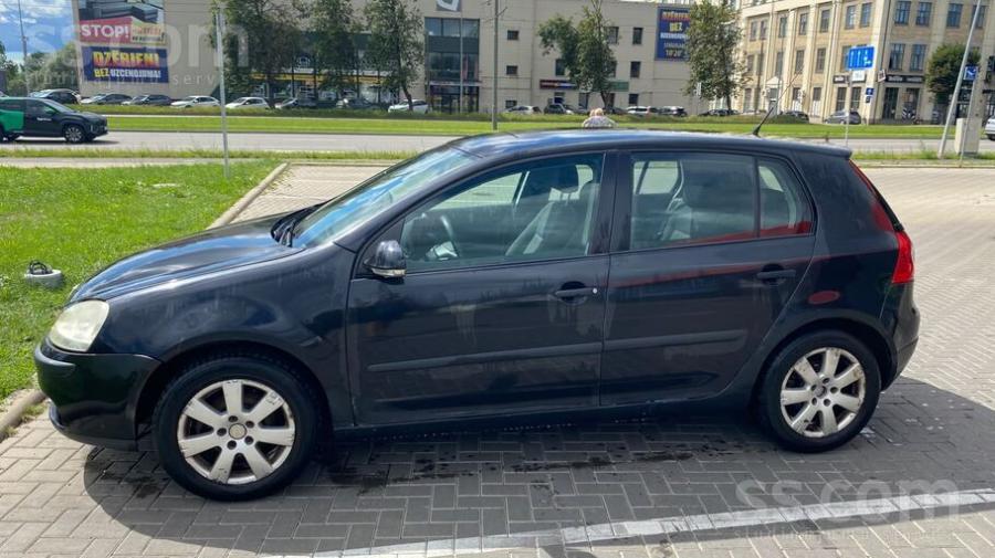 Blue Volkswagen Golf 2006 in Riga, with an engine capacity of 1.40 L and mileage of 305 thousand km for 700 €, photo 5 on AUTOMOTO.COM.LV