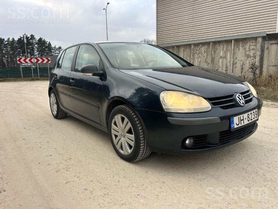 Blue Volkswagen Golf 2007 in Riga, with an engine capacity of 1.90 L and mileage of 365 thousand km for 1400 €, photo 2 on AUTOMOTO.COM.LV