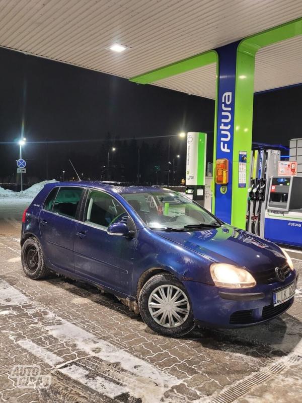 Blue Volkswagen Golf 2007 in Kaunas, with an engine capacity of 1.60 L and mileage of 309 thousand km for 850 €, photo 5 on AUTOMOTO.COM.LV