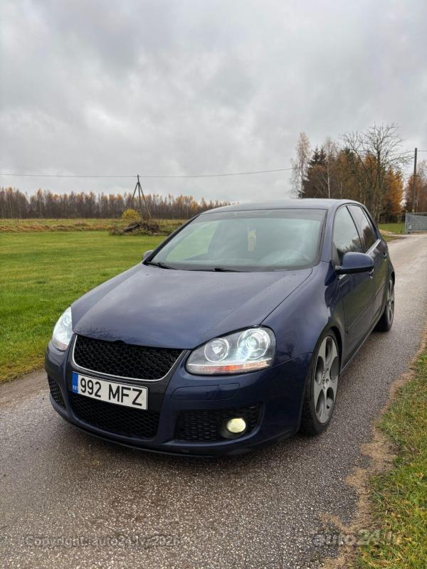 Blue Volkswagen Golf 2007 in Tallinn, with an engine capacity of 2.00 L and mileage of 253 thousand km for 6000 €, photo 2 on AUTOMOTO.COM.LV