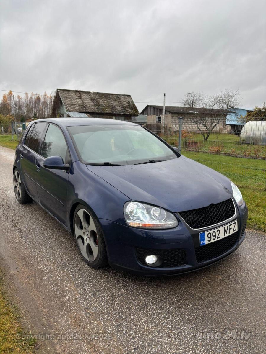 Zils Volkswagen Golf 2007 Tallina, ar dzinēja tilpumu 2.00 L un nobraukumu 253 tūkst. km par 6000 €, foto 3 vietnē AUTOMOTO.COM.LV