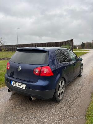 Zils Volkswagen Golf 2007 Tallina, ar dzinēja tilpumu 2.00 L un nobraukumu 253 tūkst. km par 6000 €, foto 5 vietnē AUTOMOTO.COM.LV