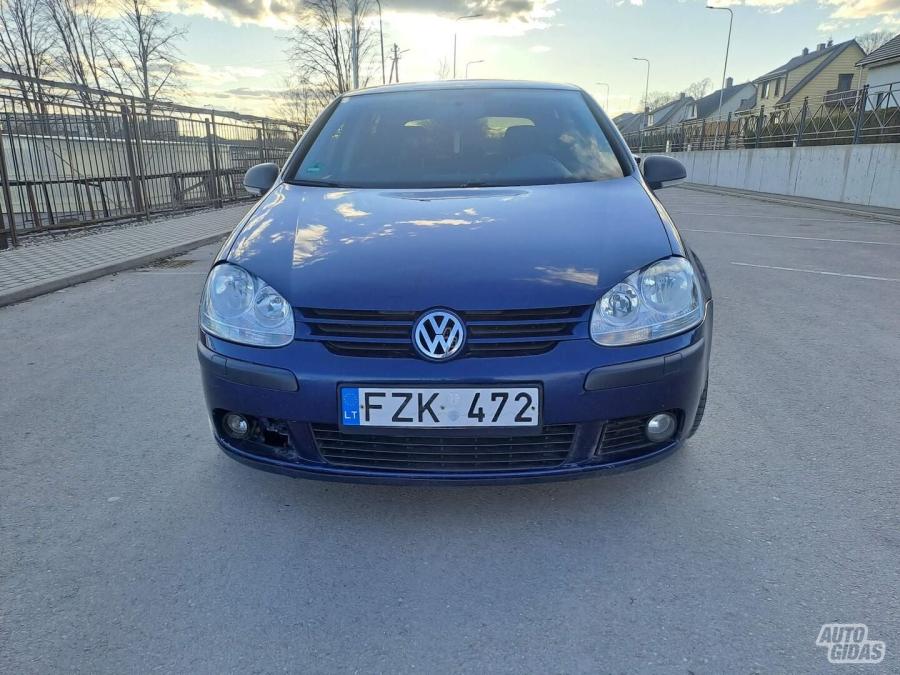 Blue Volkswagen Golf 2007 in Telschi, with an engine capacity of 1.90 L and mileage of 282 thousand km for 1300 €, photo 2 on AUTOMOTO.COM.LV
