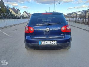 Blue Volkswagen Golf 2007 in Telschi, with an engine capacity of 1.90 L and mileage of 282 thousand km for 1300 €, photo 5 on AUTOMOTO.COM.LV