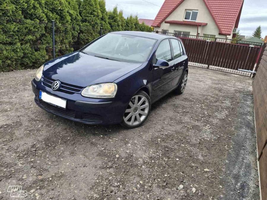 Blue Volkswagen Golf 2007 in Vilkaviskis, with an engine capacity of 1.90 L and mileage of 446 thousand km for 1450 €, photo 1 on AUTOMOTO.COM.LV
