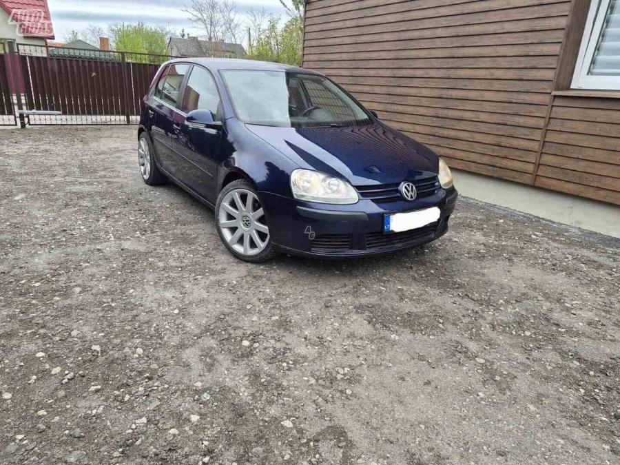 Blue Volkswagen Golf 2007 in Vilkaviskis, with an engine capacity of 1.90 L and mileage of 446 thousand km for 1450 €, photo 3 on AUTOMOTO.COM.LV