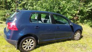 Zils Volkswagen Golf 2007 Tallina, ar dzinēja tilpumu 1.90 L un nobraukumu 295 tūkst. km par 450 €, foto 4 vietnē AUTOMOTO.COM.LV