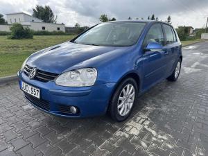 Blue Volkswagen Golf 2007 in Palanga, with an engine capacity of 1.90 L and mileage of 322 thousand km for 1300 €, photo  on AUTOMOTO.COM.LV
