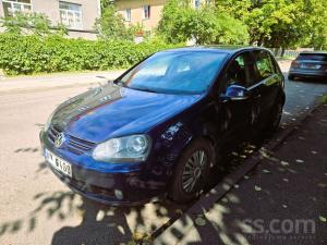 Blue Volkswagen Golf 2007 in Riga, with an engine capacity of 2.00 L and mileage of 0 thousand km for 950 €, photo  on AUTOMOTO.COM.LV