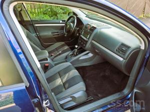 Blue Volkswagen Golf 2007 in Riga, with an engine capacity of 2.00 L and mileage of 0 thousand km for 950 €, photo 10 on AUTOMOTO.COM.LV