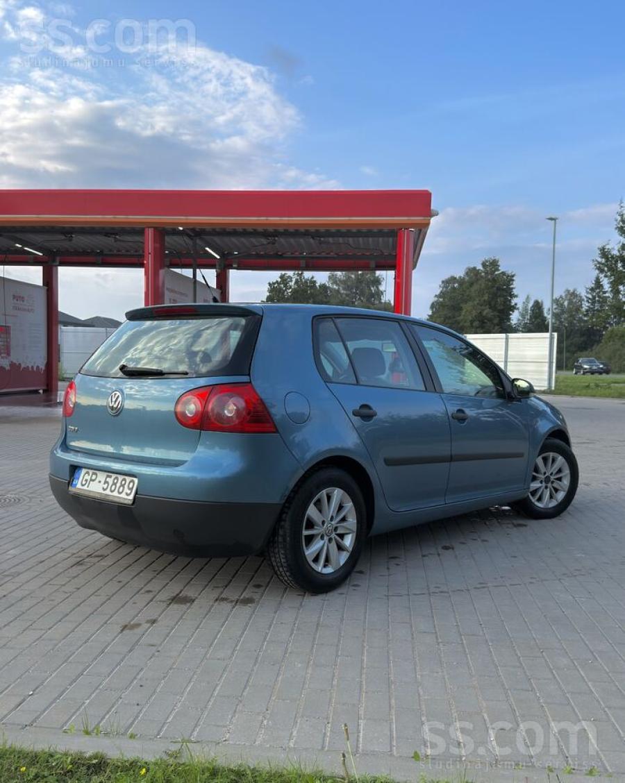 Zils Volkswagen Golf 2007 Rīga, ar dzinēja tilpumu 1.40 L un nobraukumu 202 tūkst. km par 1999 €, foto 4 vietnē AUTOMOTO.COM.LV