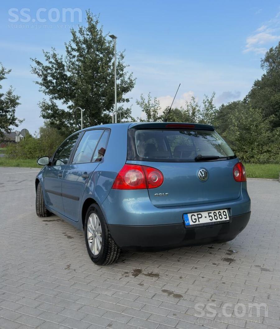 Zils Volkswagen Golf 2007 Rīga, ar dzinēja tilpumu 1.40 L un nobraukumu 202 tūkst. km par 1999 €, foto 5 vietnē AUTOMOTO.COM.LV