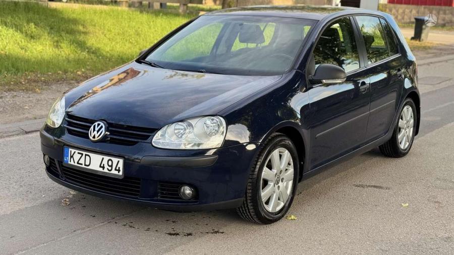 Blue Volkswagen Golf 2007 in Telschi, with an engine capacity of 1.90 L and mileage of 325 thousand km for 1850 €, photo 4 on AUTOMOTO.COM.LV