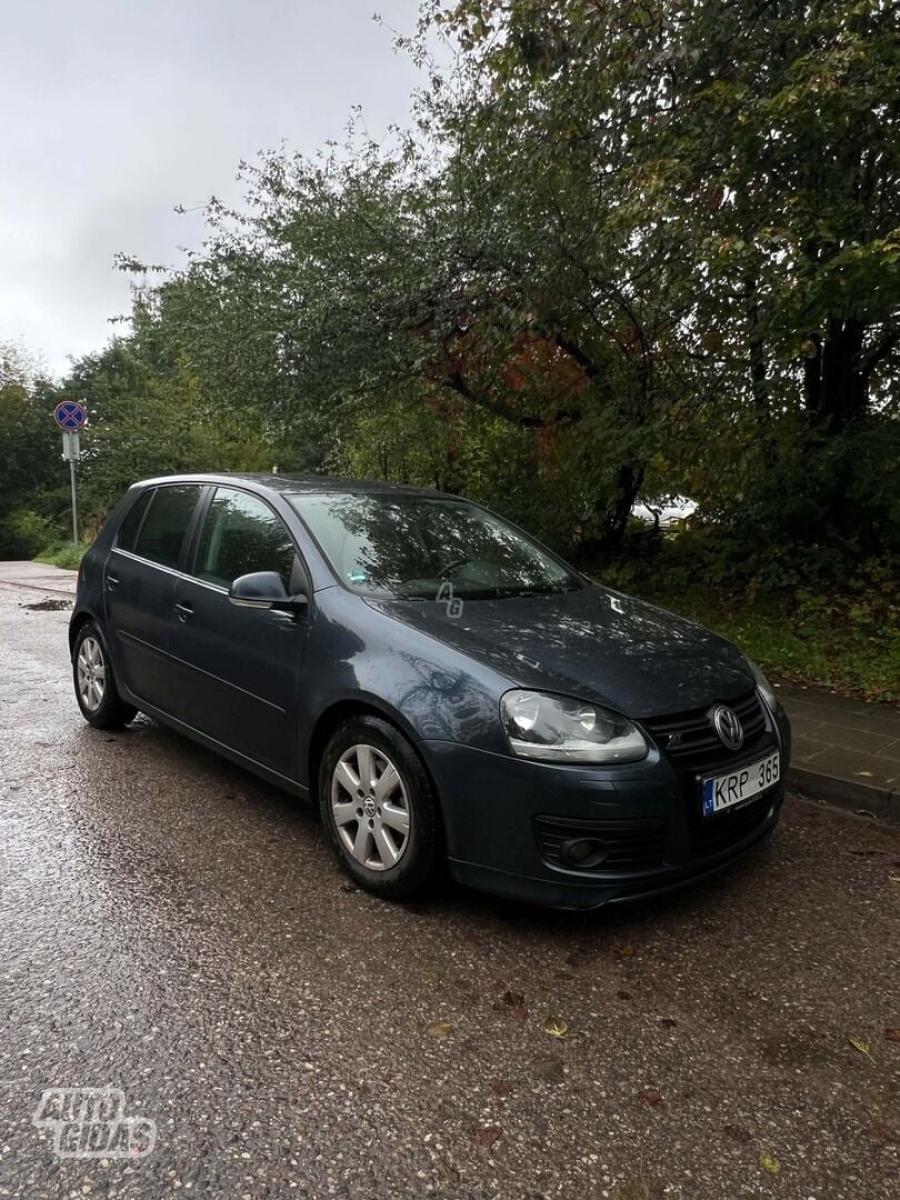 Blue Volkswagen Golf 2007 in Vilnius, with an engine capacity of 1.40 L and mileage of 272 thousand km for 1200 €, photo 1 on AUTOMOTO.COM.LV