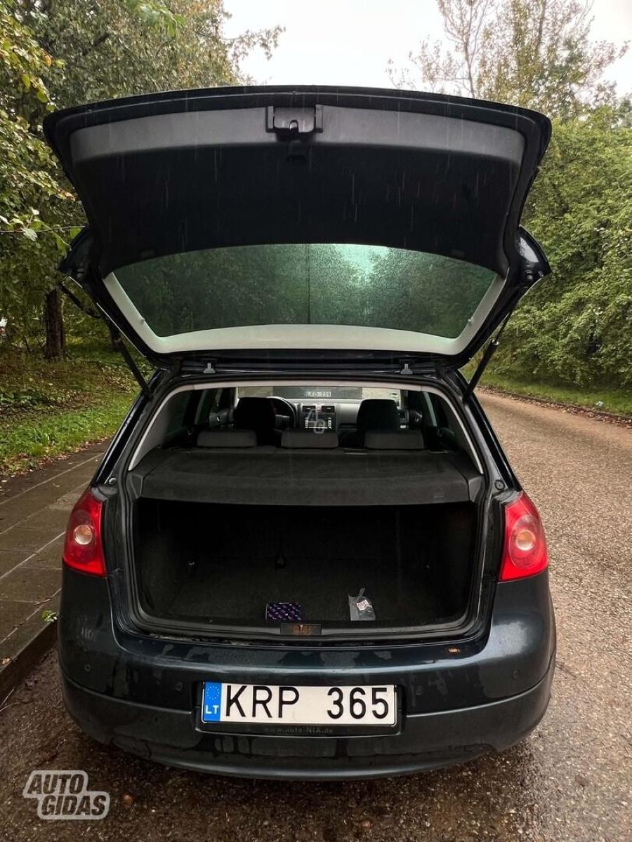 Blue Volkswagen Golf 2007 in Vilnius, with an engine capacity of 1.40 L and mileage of 272 thousand km for 1200 €, photo 17 on AUTOMOTO.COM.LV
