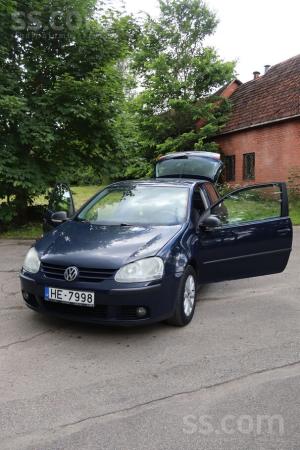 Zils Volkswagen Golf 2008 Ogre, ar dzinēja tilpumu 1.90 L un nobraukumu 296 tūkst. km par 2300 €, foto 2 vietnē AUTOMOTO.COM.LV