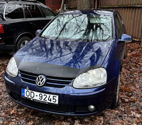 Blue Volkswagen Golf 2008 in Riga, with an engine capacity of 1.90 L and mileage of 364 thousand km for 2100 €, photo 3 on AUTOMOTO.COM.LV