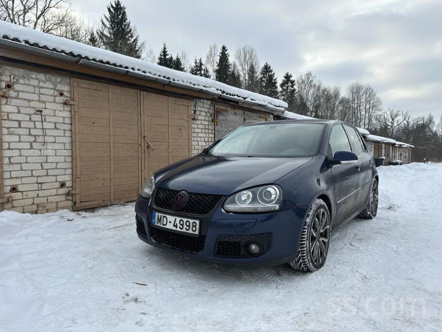 Zils Volkswagen Golf 2008 Rīga, ar dzinēja tilpumu 2.00 L un nobraukumu 294 tūkst. km par 3750 €, foto 1 vietnē AUTOMOTO.COM.LV