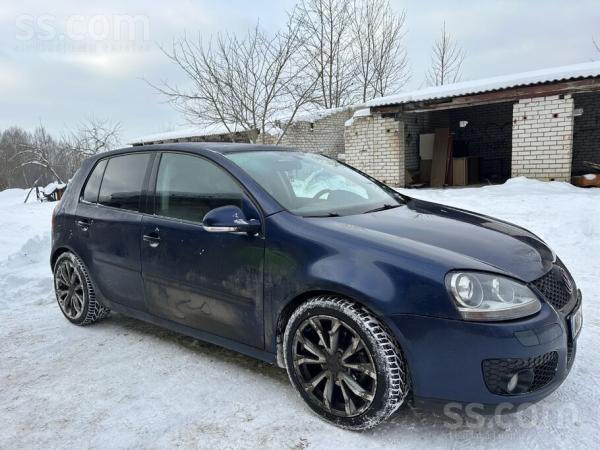 Blue Volkswagen Golf 2008 in Riga, with an engine capacity of 2.00 L and mileage of 294 thousand km for 3560 €, photo 1 on AUTOMOTO.COM.LV