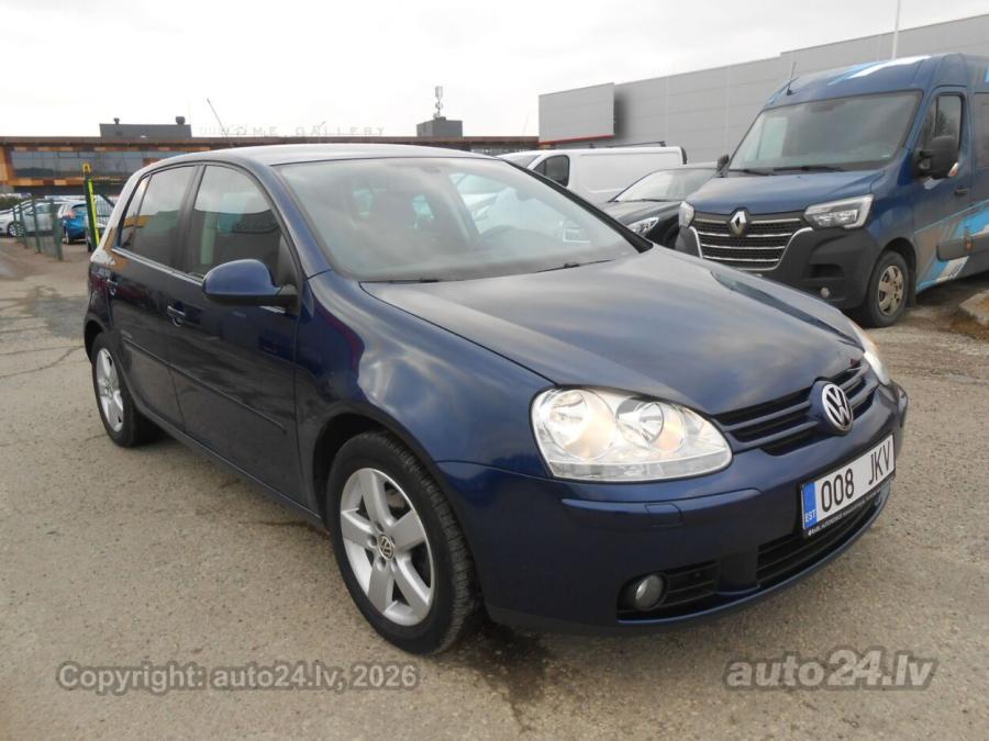 Zils Volkswagen Golf 2008 Viljandi, ar dzinēja tilpumu 2.00 L un nobraukumu 260 tūkst. km par 3990 €, foto 3 vietnē AUTOMOTO.COM.LV