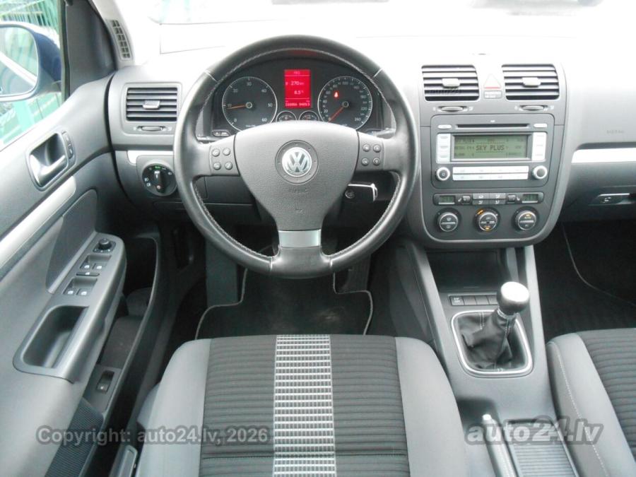 Zils Volkswagen Golf 2008 Viljandi, ar dzinēja tilpumu 2.00 L un nobraukumu 260 tūkst. km par 3990 €, foto 5 vietnē AUTOMOTO.COM.LV