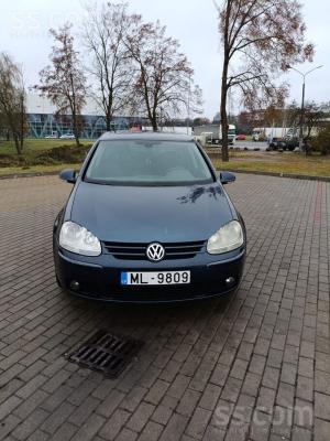 Blue Volkswagen Golf 2008 in Ludza, with an engine capacity of 1.90 L and mileage of 484 thousand km for 1460 €, photo  on AUTOMOTO.COM.LV
