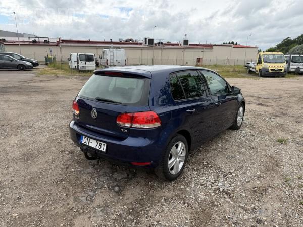 Blue Volkswagen Golf 2008 in Rezekne, with an engine capacity of 2.00 L and mileage of 0 thousand km for 3750 €, photo 7 on AUTOMOTO.COM.LV