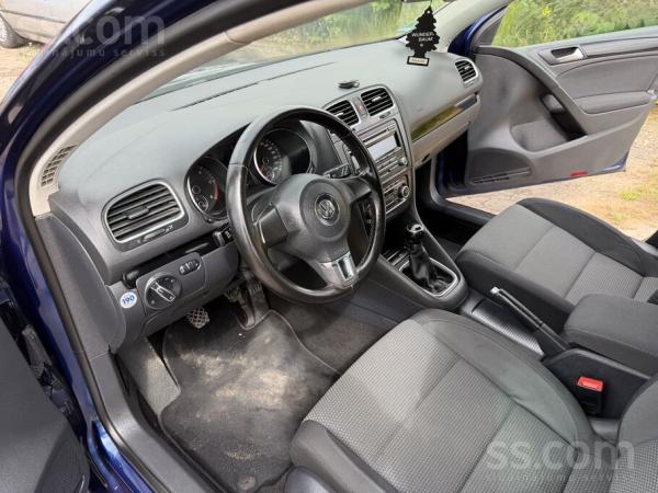 Blue Volkswagen Golf 2008 in Rezekne, with an engine capacity of 2.00 L and mileage of 0 thousand km for 3750 €, photo 9 on AUTOMOTO.COM.LV