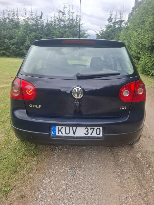 Blue Volkswagen Golf 2008 in Elektrenai, with an engine capacity of 1.90 L and mileage of 412 thousand km for 1000 €, photo 9 on AUTOMOTO.COM.LV