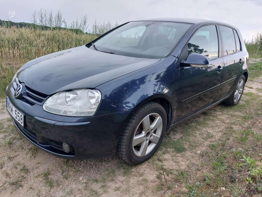 Blue Volkswagen Golf 2008 in Alytus, with an engine capacity of 1.39 L and mileage of 249 thousand km for 3200 €, photo 4 on AUTOMOTO.COM.LV