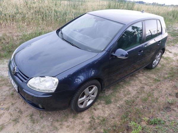 Blue Volkswagen Golf 2008 in Alytus, with an engine capacity of 1.39 L and mileage of 249 thousand km for 3200 €, photo 4 on AUTOMOTO.COM.LV