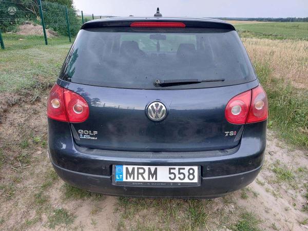 Blue Volkswagen Golf 2008 in Alytus, with an engine capacity of 1.39 L and mileage of 249 thousand km for 3200 €, photo 8 on AUTOMOTO.COM.LV