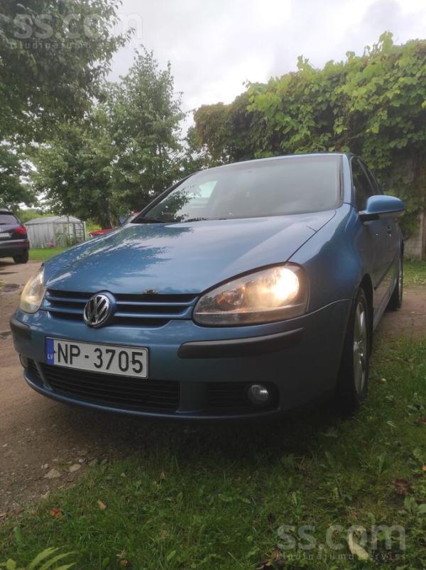 Zils Volkswagen Golf 2008 Limbaži, ar dzinēja tilpumu 1.90 L un nobraukumu 345 tūkst. km par 550 €, foto 5 vietnē AUTOMOTO.COM.LV