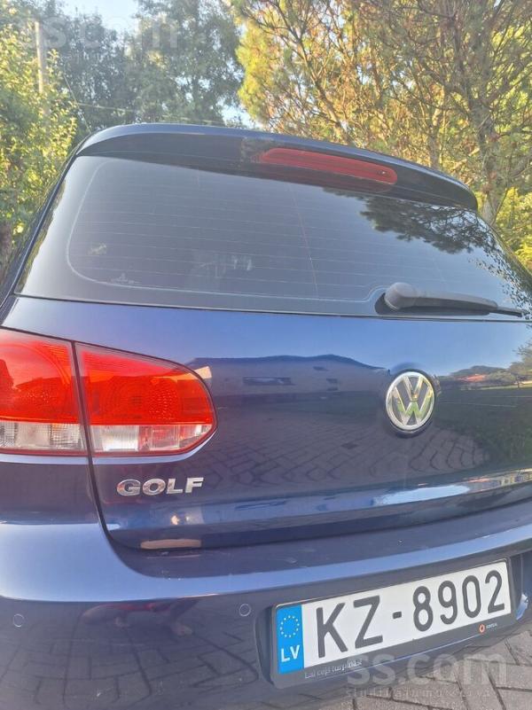 Blue Volkswagen Golf 2008 in Riga, with an engine capacity of 2.00 L and mileage of 261 thousand km for 2000 €, photo 8 on AUTOMOTO.COM.LV