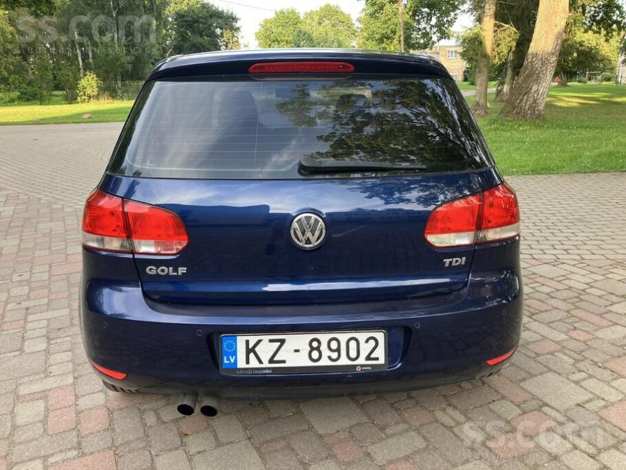 Zils Volkswagen Golf 2008 Jelgava, ar dzinēja tilpumu 2.00 L un nobraukumu 261 tūkst. km par 3450 €, foto 7 vietnē AUTOMOTO.COM.LV