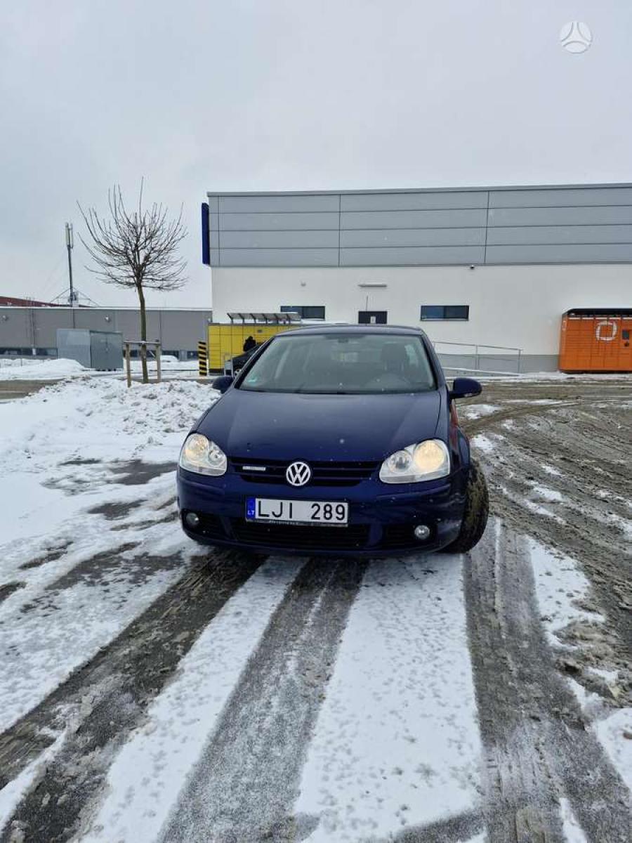 Blue Volkswagen Golf 2009 in Kaunas, with an engine capacity of 1.90 L and mileage of 272 thousand km for 230 €, photo 3 on AUTOMOTO.COM.LV