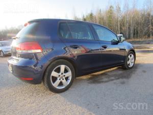 Blue Volkswagen Golf 2009 in Liepaja, with an engine capacity of 2.00 L and mileage of 151 thousand km for 4800 €, photo  on AUTOMOTO.COM.LV