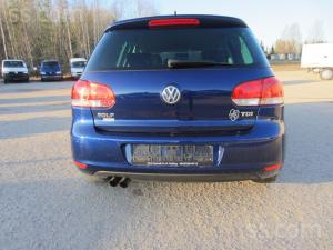 Zils Volkswagen Golf 2009 Liepāja, ar dzinēja tilpumu 2.00 L un nobraukumu 151 tūkst. km par 4800 €, foto 4 vietnē AUTOMOTO.COM.LV