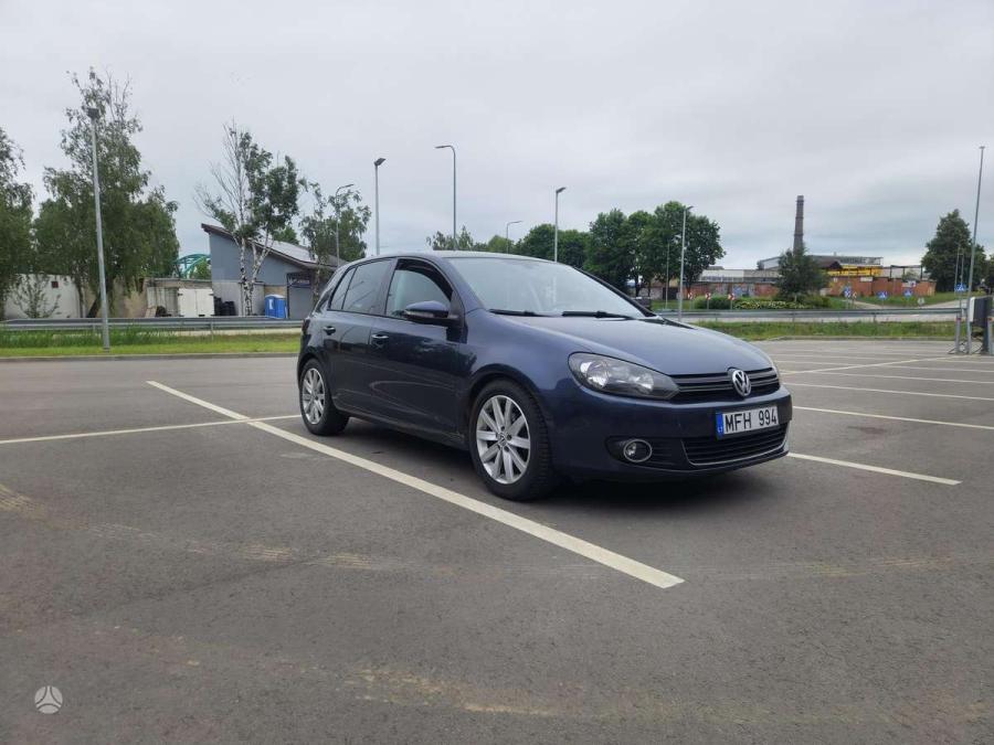 Blue Volkswagen Golf 2009 in Alytus, with an engine capacity of 1.97 L and mileage of 386 thousand km for 3799 €, photo 4 on AUTOMOTO.COM.LV
