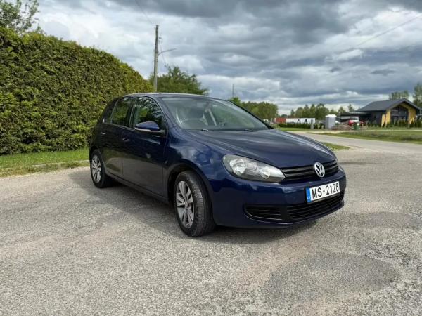 Blue Volkswagen Golf 2009 in Riga, with an engine capacity of 2.00 L and mileage of 268 thousand km for 2900 €, photo 2 on AUTOMOTO.COM.LV