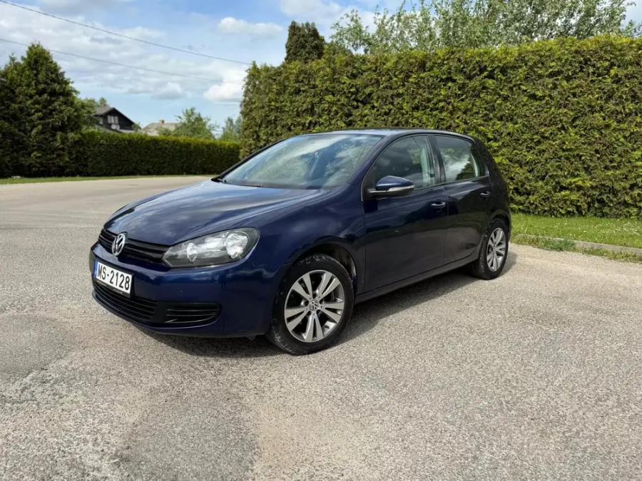 Blue Volkswagen Golf 2009 in Riga, with an engine capacity of 2.00 L and mileage of 268 thousand km for 2900 €, photo 4 on AUTOMOTO.COM.LV