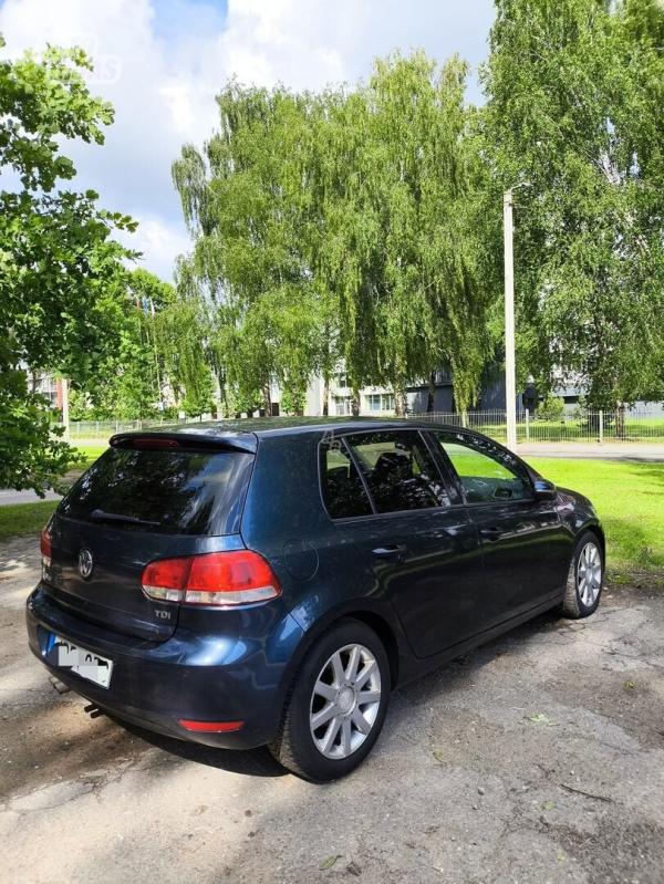Blue Volkswagen Golf 2009 in Kaunas, with an engine capacity of 2.00 L and mileage of 227 thousand km for 3200 €, photo 6 on AUTOMOTO.COM.LV