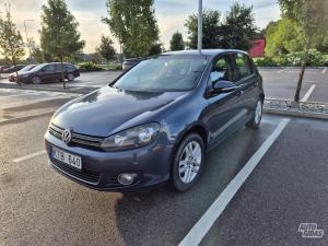 Blue Volkswagen Golf 2009 in Vilnius, with an engine capacity of 2.00 L and mileage of 406 thousand km for 2800 €, photo  on AUTOMOTO.COM.LV