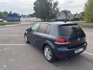 Blue Volkswagen Golf 2009 in Panevezys, with an engine capacity of 1.97 L and mileage of 234 thousand km for 4000 €, photo 6 on AUTOMOTO.COM.LV