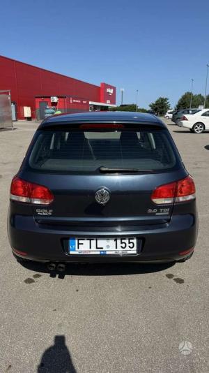 Blue Volkswagen Golf 2009 in Klaipeda, with an engine capacity of 1.97 L and mileage of 303 thousand km for 4100 €, photo 23 on AUTOMOTO.COM.LV