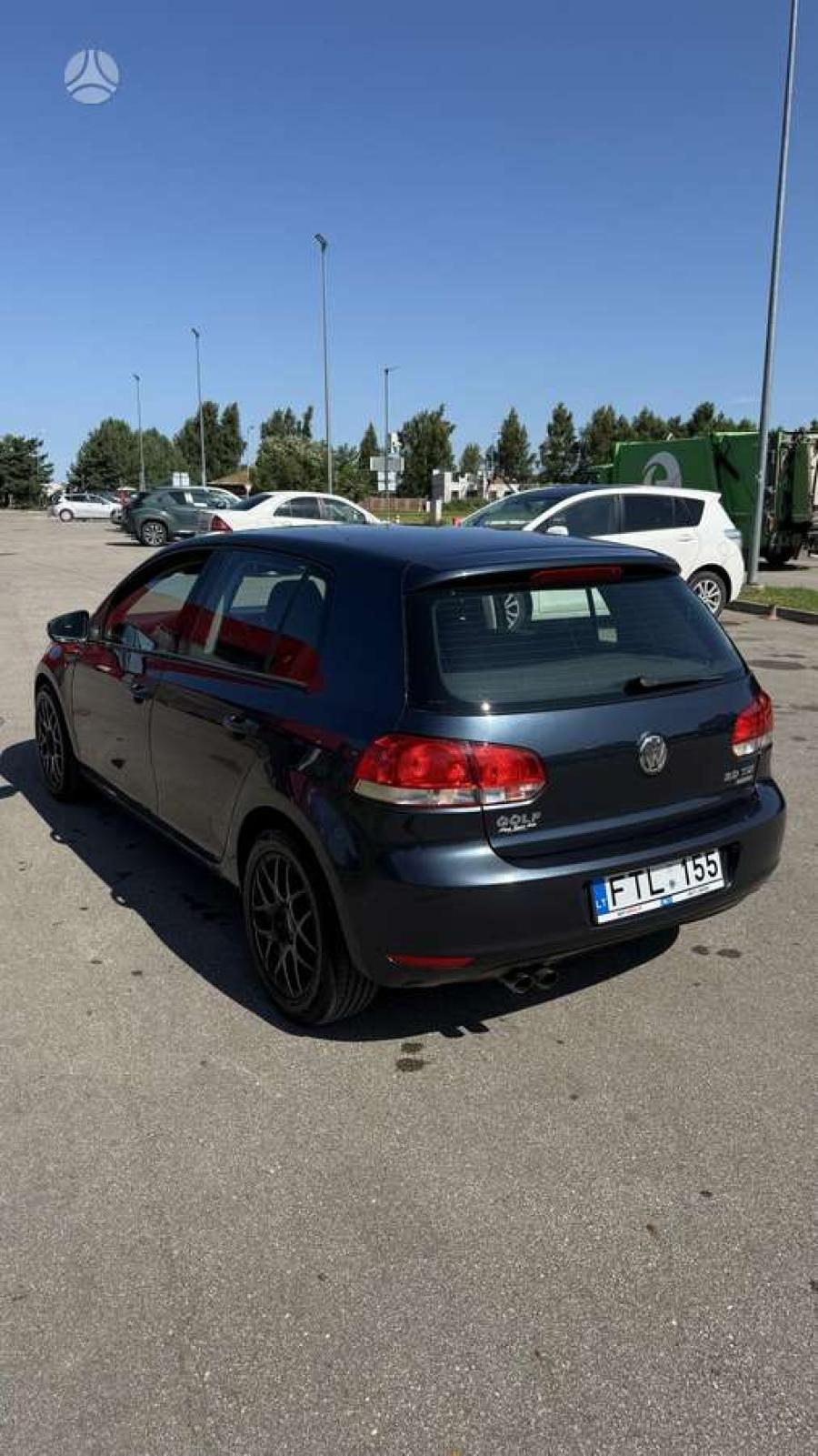 Blue Volkswagen Golf 2009 in Klaipeda, with an engine capacity of 1.97 L and mileage of 303 thousand km for 4100 €, photo 25 on AUTOMOTO.COM.LV