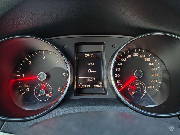 Zils Volkswagen Golf 2009 Viļņa, ar dzinēja tilpumu 1.97 L un nobraukumu 406 tūkst. km par 3000 €, foto 11 vietnē AUTOMOTO.COM.LV
