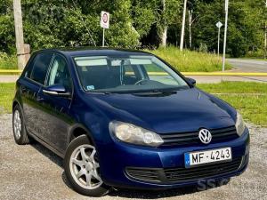 Blue Volkswagen Golf 2010 in Riga, with an engine capacity of 1.60 L and mileage of 296 thousand km for 3800 €, photo 4 on AUTOMOTO.COM.LV